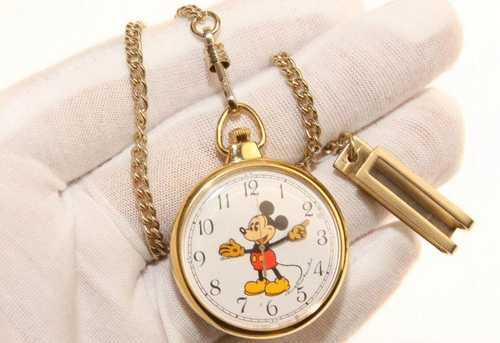 Seiko-Lorus Y131-0010 Mickey Mouse Карманные Часы