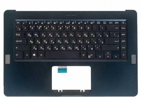Клавиатура для ноутбука Asus UX550VE-1A с топкейсо