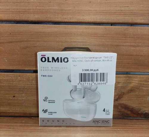 Наушники беспроводные "Olmio" TWE-022 шумопадавлен