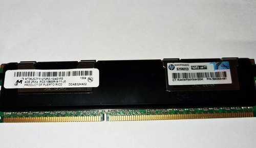 Серверная озу DDR3 ECC 4gb