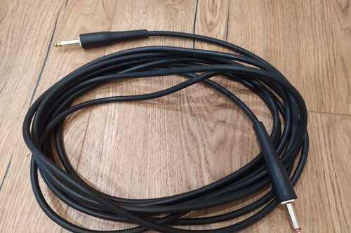 Гитарный кабель 6 метров джек 6,3мм