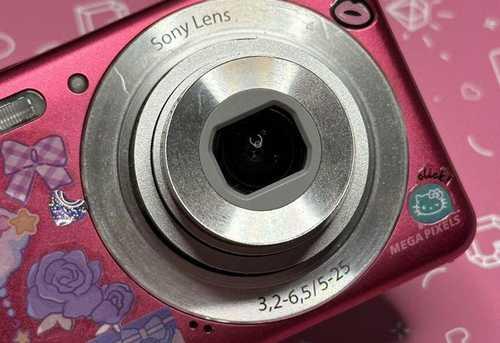Фотоаппарат sony cyber shot dsc w710 розовый