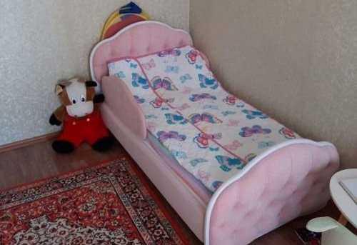 Мягкая Детская Кроватка Гармония для девочки