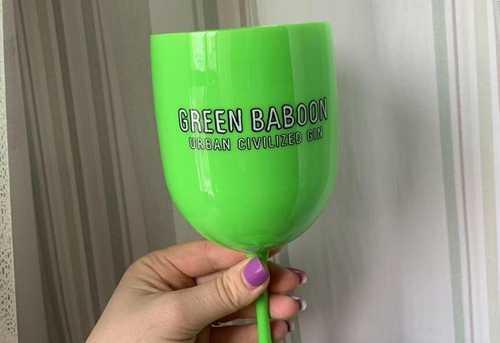 Бокал Green Baboon пластик