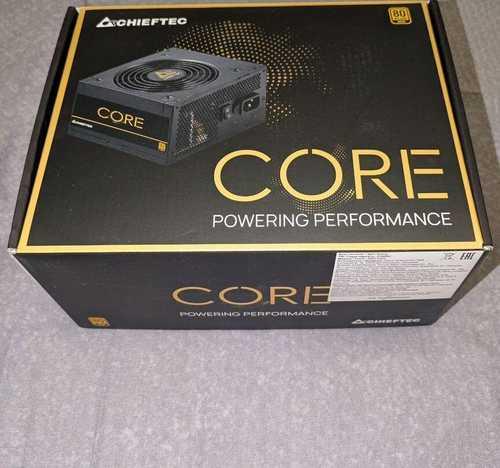 Блок питания Chieftec core 500w 80 Gold