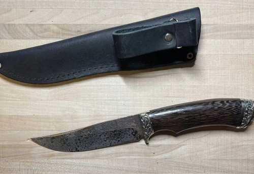 Нож охотничий кованый