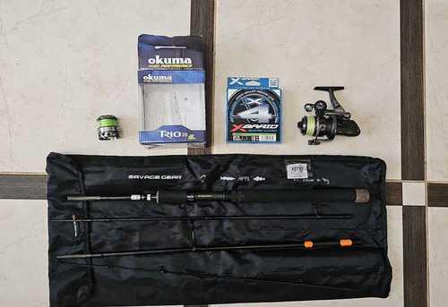 Спиннинг Savage gear MMP2 Travel + Okuma Trio 20