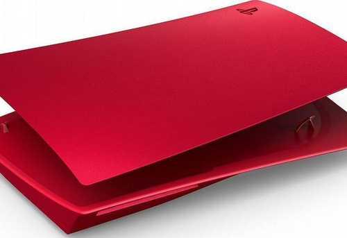 Сменная панель ps5 Volcanic Red