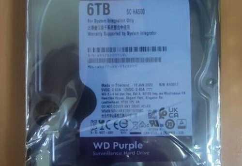 Жесткий диск WD 6тb Purple WD60ejrx