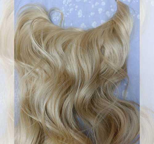 Искуственные волосы парик блонд