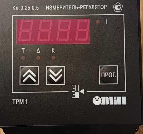 Терморегулятор измеритель овен трм-1