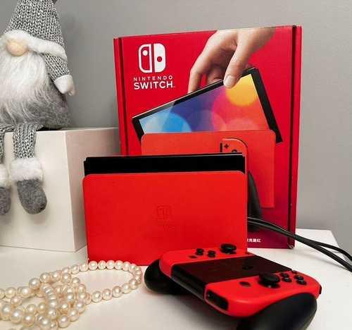 Nintendo switch oled прошитая 512gb picofly