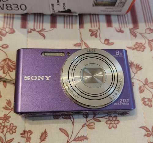 Компактный фотоаппарат Sony cyber shot dsc w830