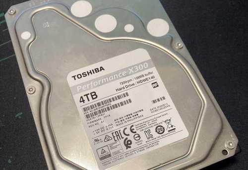 Жесткий диск 4TB Toshiba Performance X300