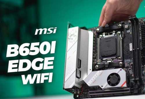 Материнская плата am5 msi b650i edge wifi