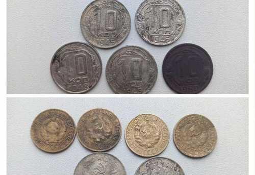 Монеты, значки