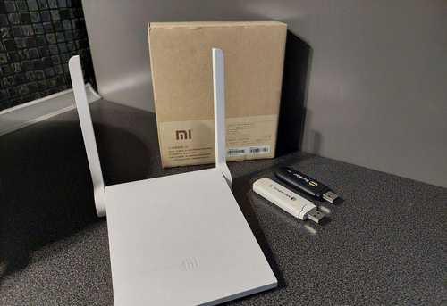 Роутер Xiaomi mi router mini + модемы 3G/4G