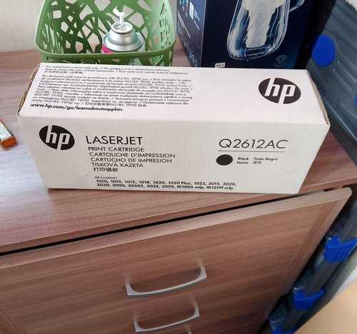 Картридж hp Q2612AC оригинальный запечатанный