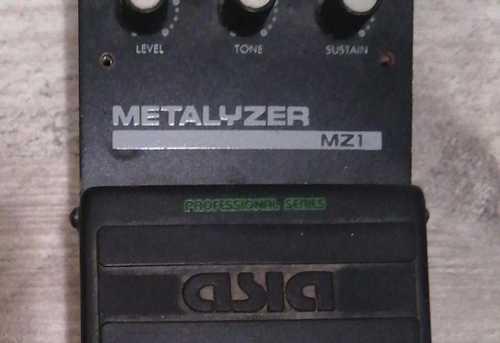 Гитарная педаль distortion Asia metalyser mz1