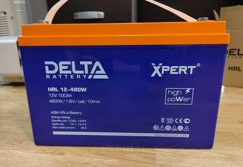 АКБ Delta HRL 12-480W Xpert (12V / 100Ah)