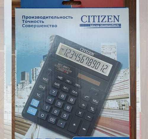 Электронный калькулятор citizen SDC-888TII