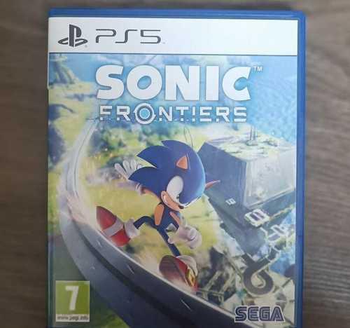 Sonic frontiers PS5 (диск)