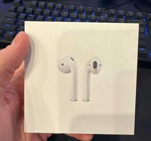 Наушники apple airpods with wireless charging case