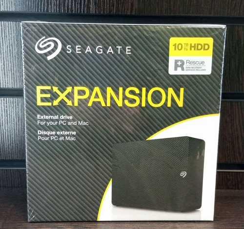 Переносной жёсткий диск Seagate Expansion 10tb