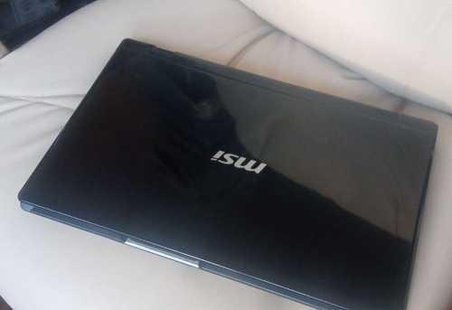 16" MSI CX600X-030, 32 ГБ, Celeron T3000, RAM 2 ГБ, ATI Mobility Radeon HD 4330 0.5 ГБ