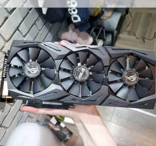 Видеокарта Asus rog strix gtx 1070 8gb