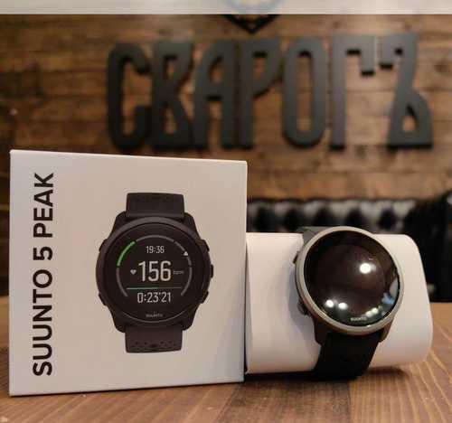 Часы Peak новые Black Suunto 5