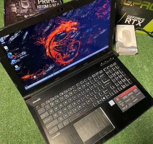 Игровой ноутбук MSI на i7