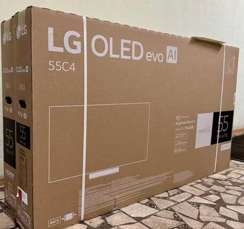 Oled LG 2024г oled55c4rla 120Гц 55 (140см)