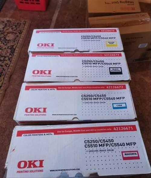 Картриджи OKI 42126670 42116671 42126672 42126673