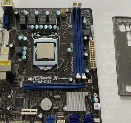 Плата ASRock LGA1155 H61M-DGS