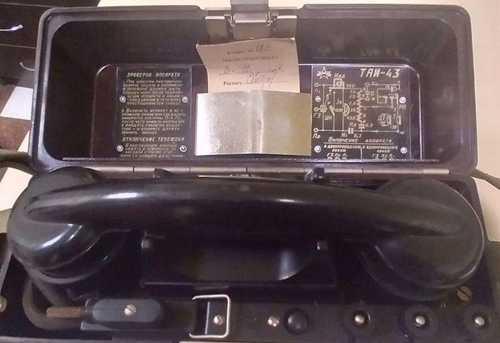 Военный полевой телефон таи-43