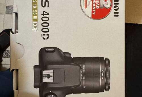 Canon EOS 4000D новый