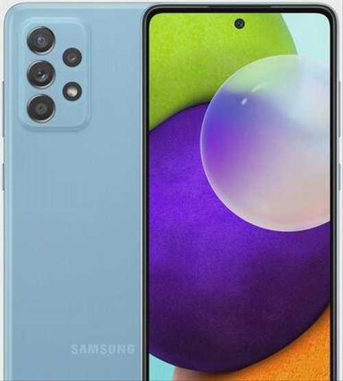 Samsung Galaxy A52 8/256 GB Синий, Новый