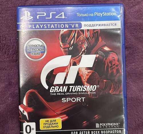 Grand turismo sport ps4