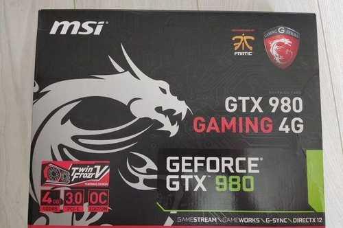 GTX 980 Gaming 4 Gb MSI OC