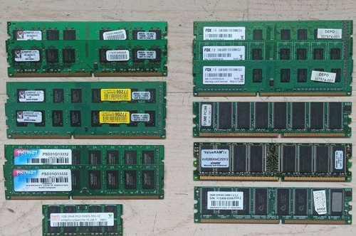 Оперативная память DDR DDR2 DDR3