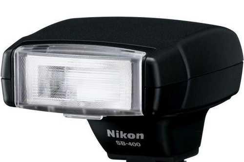 Вспышка Nikon Speedlight SB-400+Коробка+Батарейки+