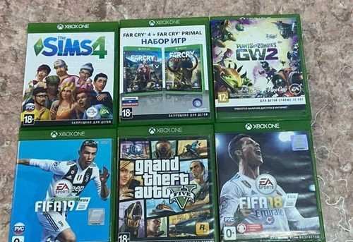 Игры на xbox One диски