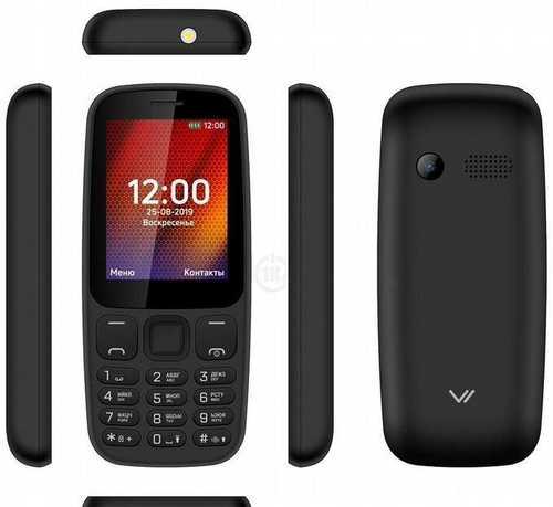 Мобильный телефон Vertex D537 Черный Новый