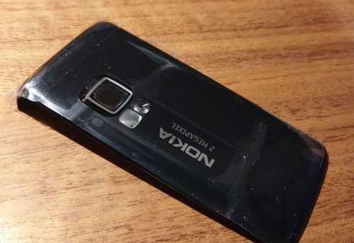 Nokia 6288 крышка аккумулятора black оригинал