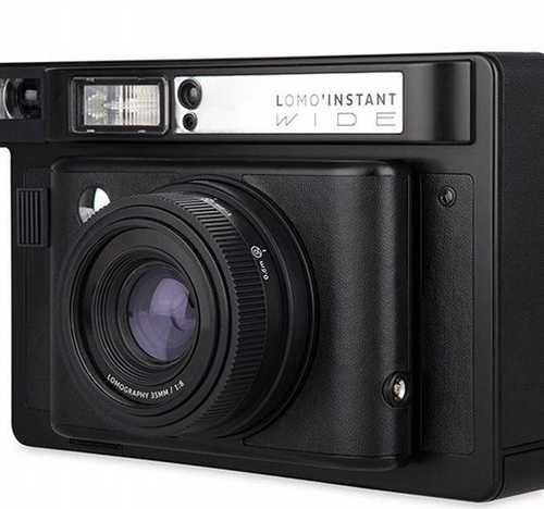 Фотоаппарат моментальной печати Lomography lomo'Instant Wide черный