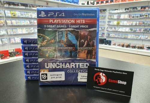Диск Uncharted: Натан Дрейк. Коллекция PS4