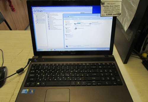 Ноутбук Acer Aspire 5742G-5464G50Micc