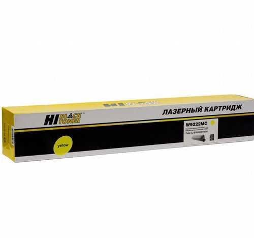 Тонер-картридж Hi-Black (HB-W9222MC) для HP CLJ E78223/E78228, Y, 20K