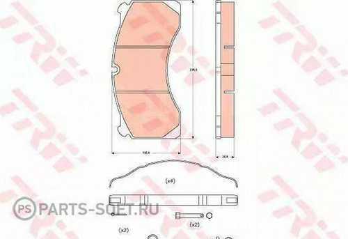 Тормозные колодки Тормозная система meritor R.O.R